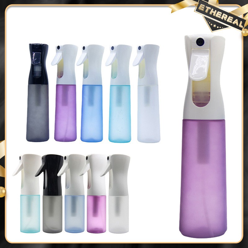 200ML/300ML Frosted Mist Sprayer Hairdressing Continuous Spray Bottle ...