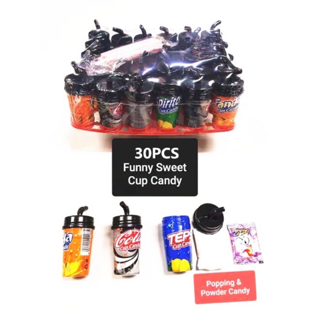 Soft drinks Popping Powder candy 30pcs (supercute) | Shopee Malaysia