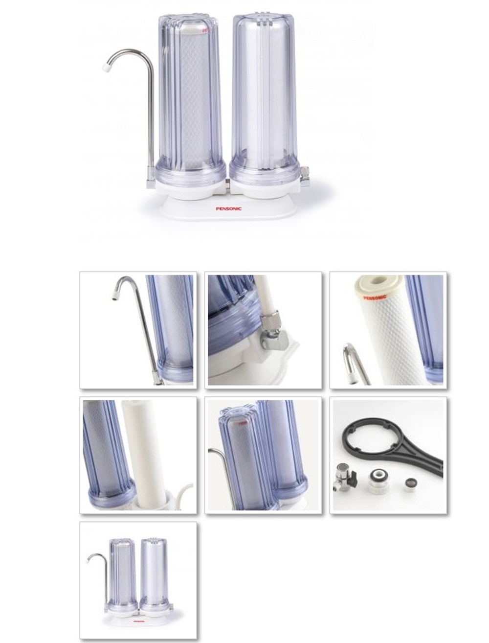 Pensonic Double Filtration Water Purifier PP-123 | Shopee Malaysia