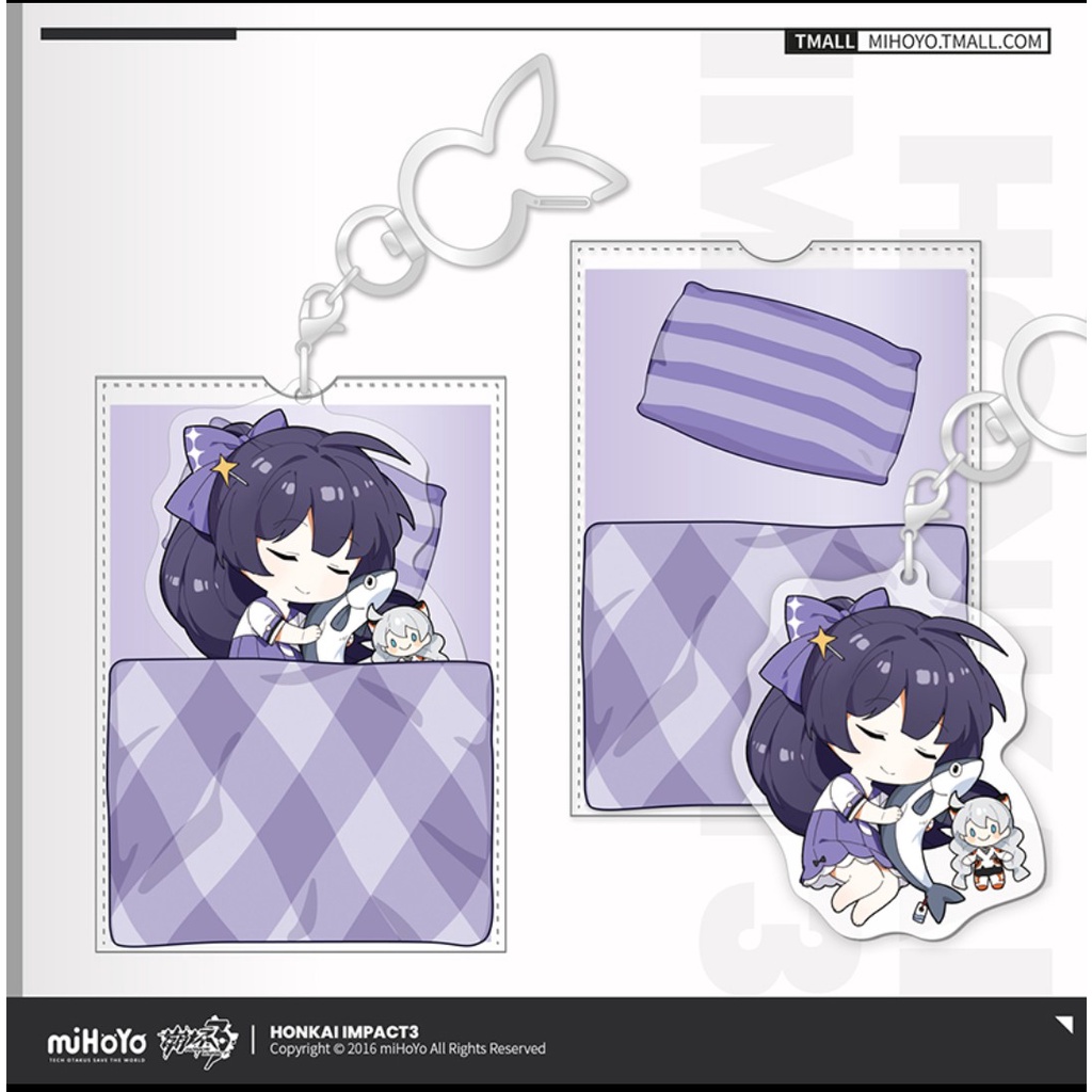 OFFICIAL Honkai Impact 3rd Goodnight St.Freya Series Keychains | Shopee ...
