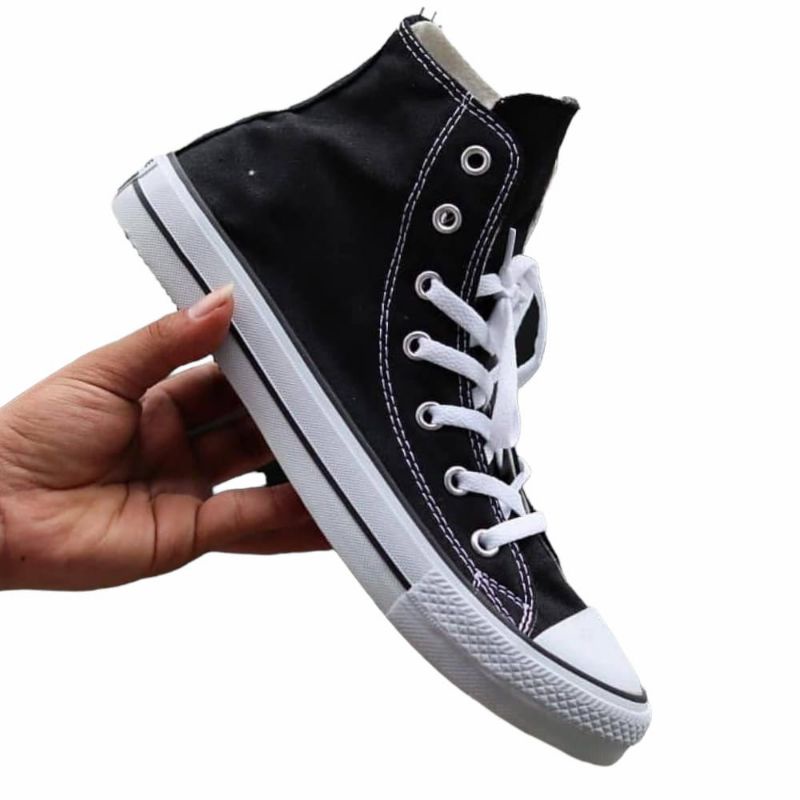 Men's SHOES SIZE JUMBO BIG SIZE 45 46 CLASSIC BLACK WHITE HIGH MEN'S ...