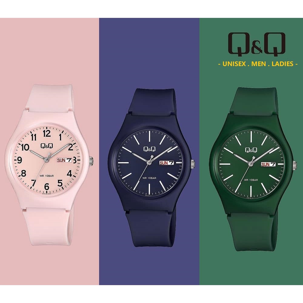 Q&Q A212 Resin Analogue Unisex Watch Suitable For Men and Ladies ...