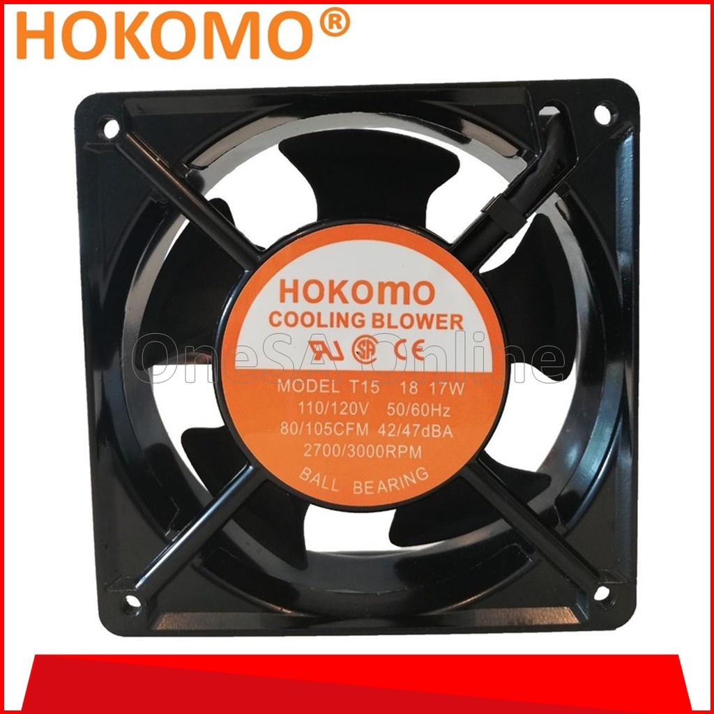 HOKOMO COOLING BLOWER FAN,4" 110VAC BALL BEARING(T15-A110) | Shopee Malaysia