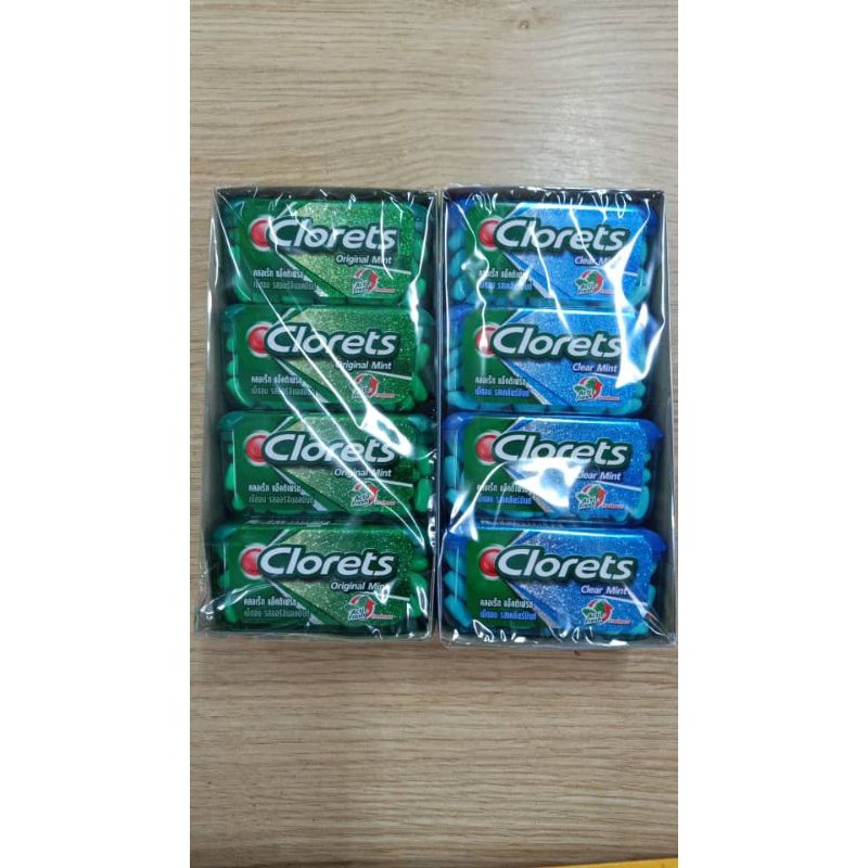 Clorets Original & Clear Mints flavor 1box (12small boxes) | Shopee ...