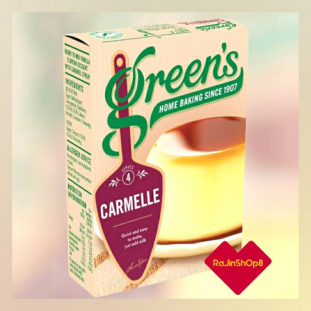 GREEN's Sweet Caramelle Mix with Caramel Syrup / Pudding / Dessert ...