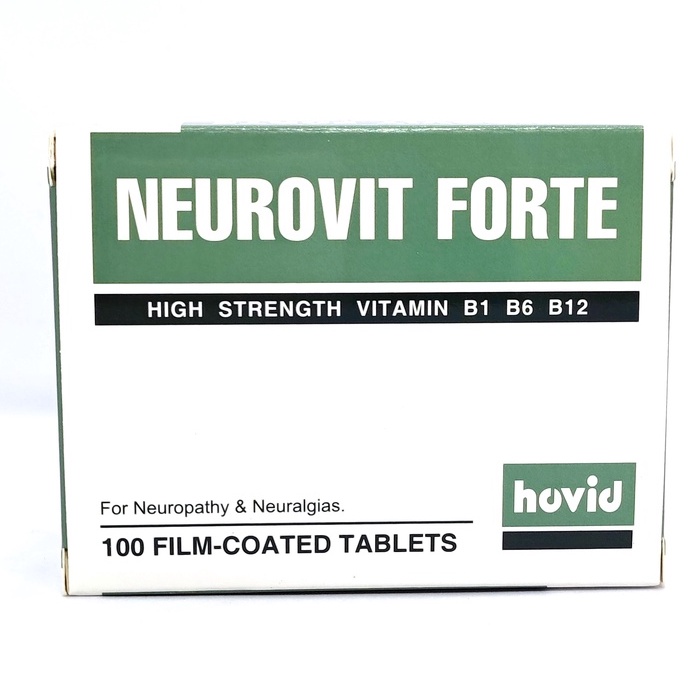 Hovid Neurovit Forte (Vit B1, B6 & B12) Tablets (10s/ 3 x 10s/ 100s ...