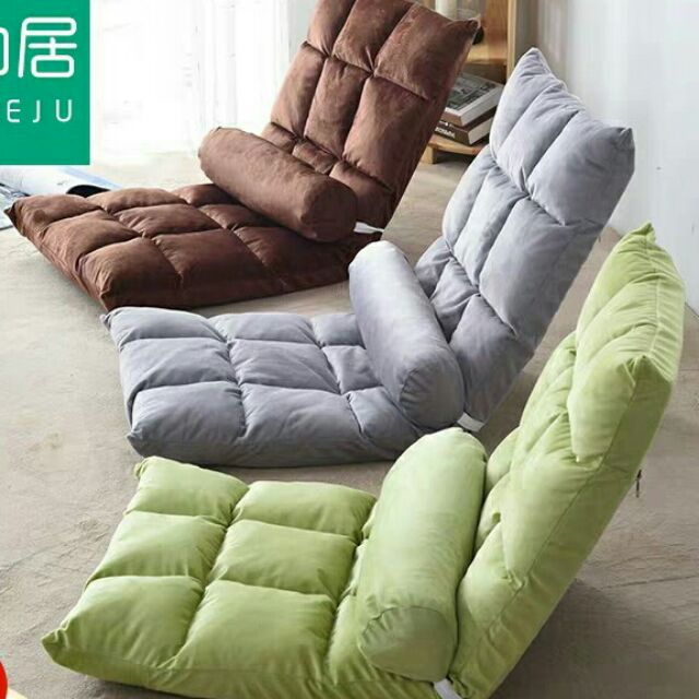 Lazy couch tatami bed chair back japanese style small sofa mat bed ...