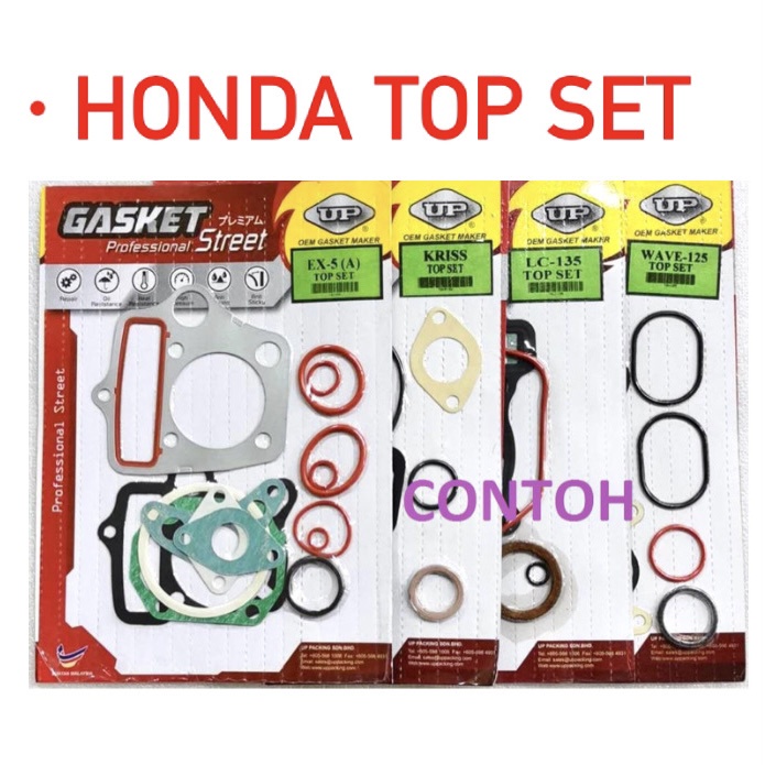 HONDA TOP SET // TOP GASKET ENJIN ENGINE GASKET EX5 AIR BLADE BEAT C70 ...