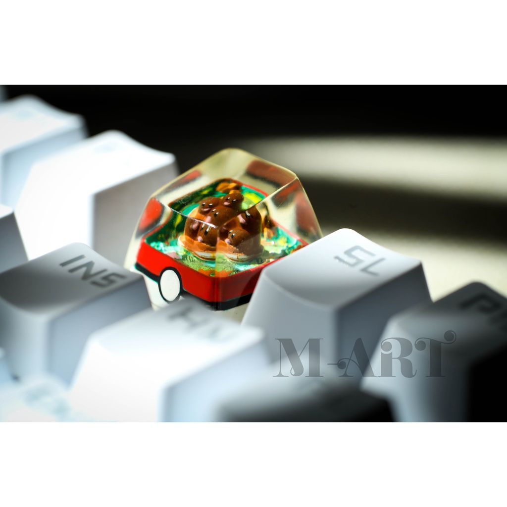 Super cute Pokemon Dugtrio resin mechanical keyboard buttons - Dugtrio ...