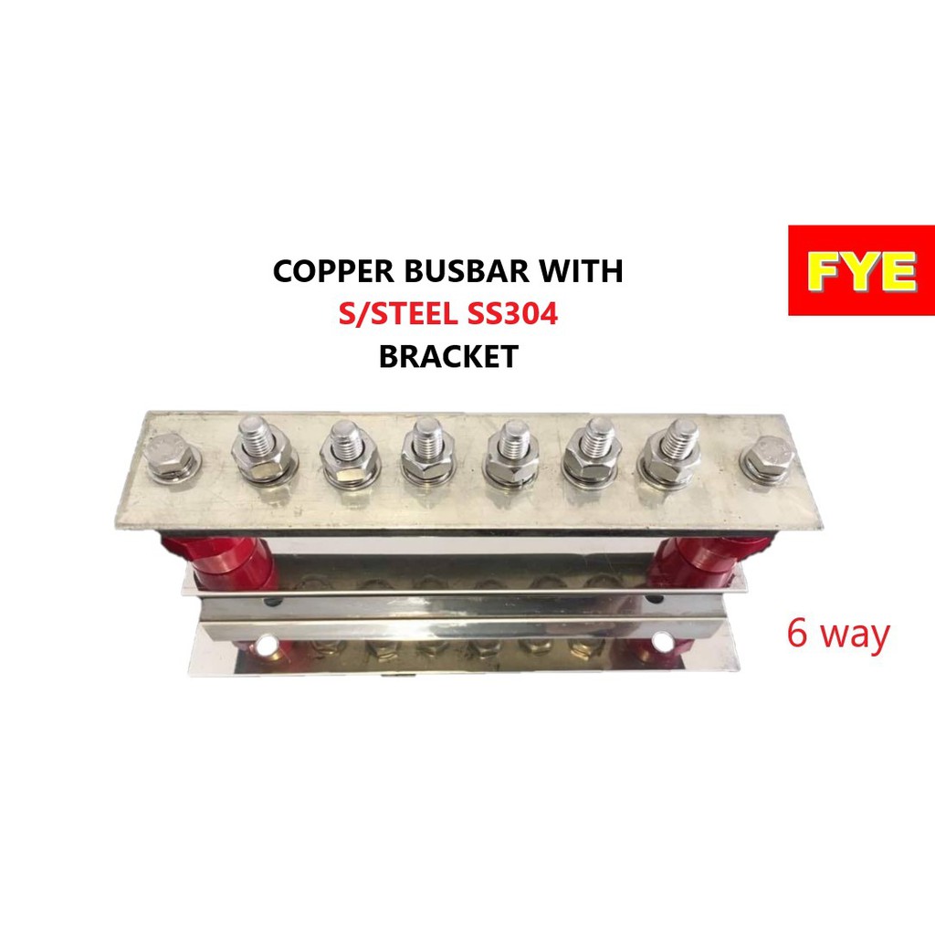 FYE Copper Busbar with Alum/SS304 Bracket | Shopee Malaysia