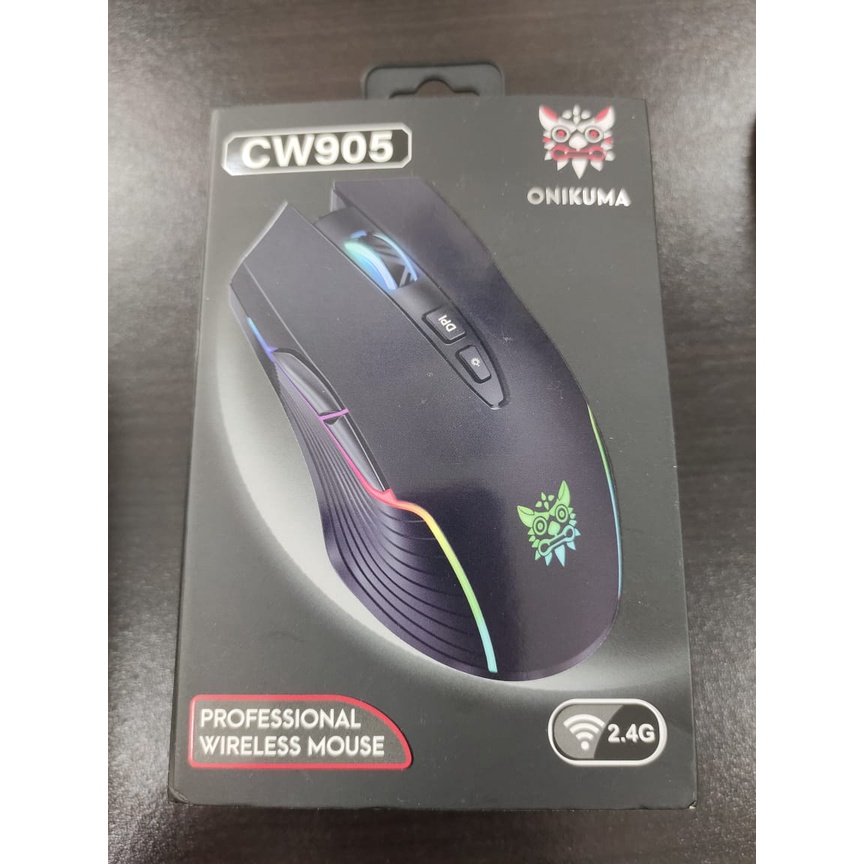 Onikuma CW905 Computer Wireless Rechargeable Gaming Mouse With RGB Led ...