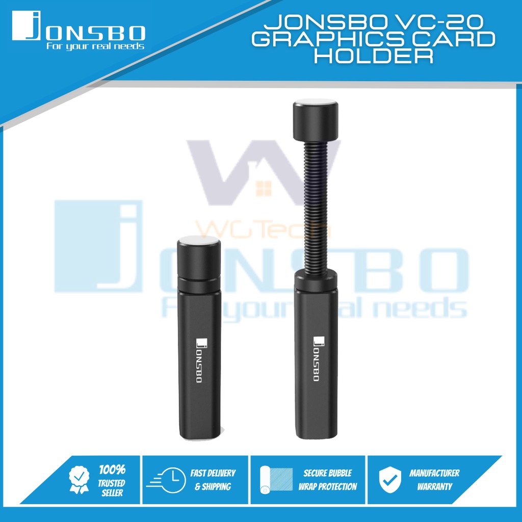 Jonsbo VC-20 Aluminum GPU Holder Stand Graphic Card Holder | Shopee ...