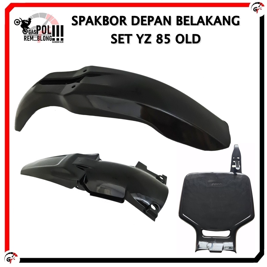 Fender SET Front Rear Number Board YZ 85 YZ85 OLD Motorcycle CROSS ...