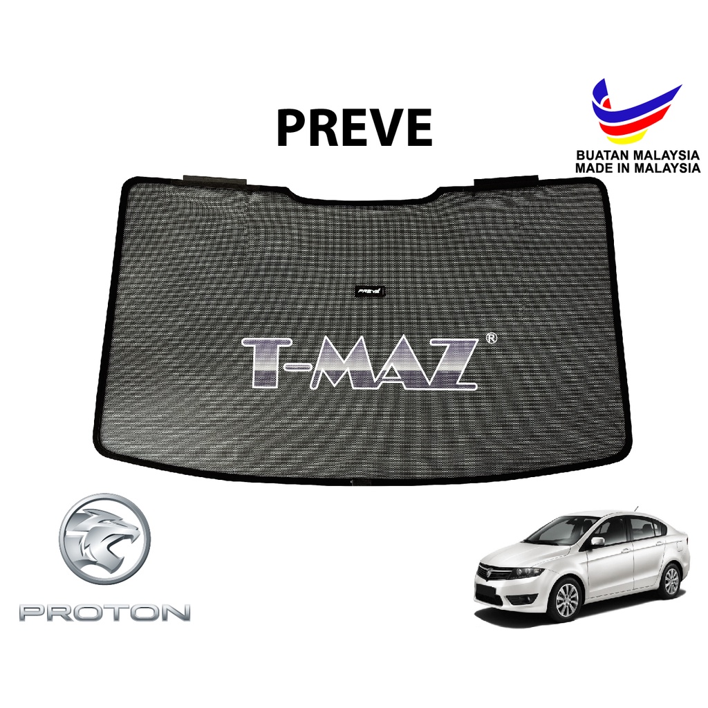 Proton Preve 2012-2021 Rear Windscreen Sunshade Simart Shade | Shopee ...