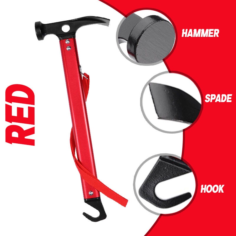Multifunction Camping Hammer Camping Peg Hammer Tent Hammer Tukul ...