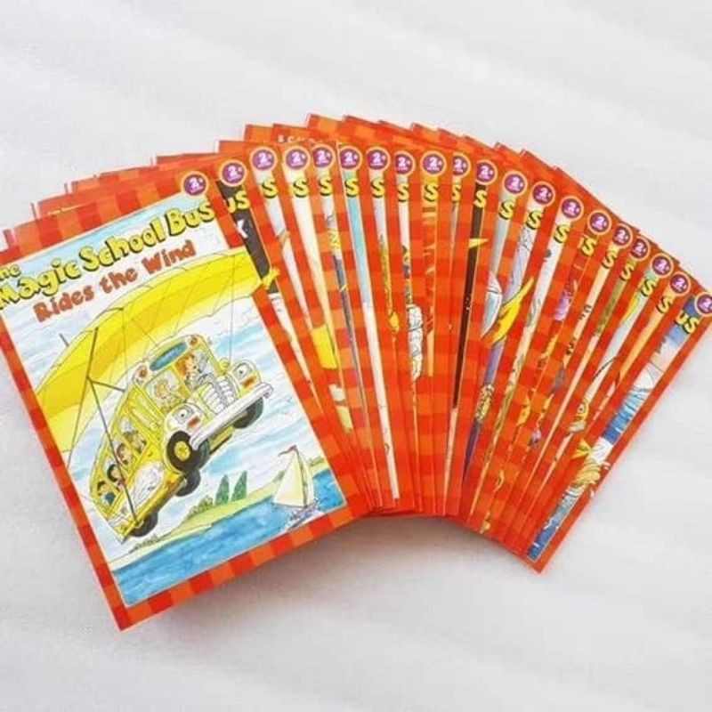 Scholactic The Magic School Bus Science Readers Collection (20 books ...