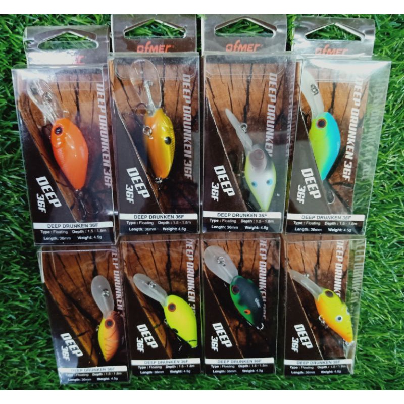 OFMER DEEP DRUNKEN 36F LURE | Shopee Malaysia