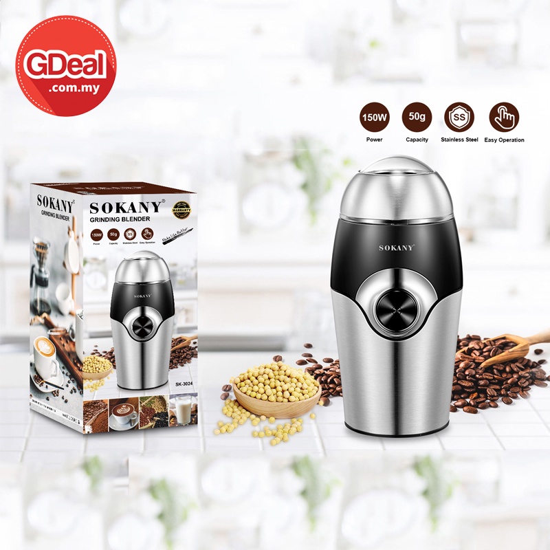 GDeal Electric Bean Grinder Coffee Bean Grinder Household Small Multi Function Grinder Ultrafine ...