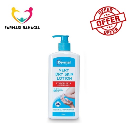DERMAL THERAPY VERY DRY SKIN LOTION 500ML | Shopee Malaysia