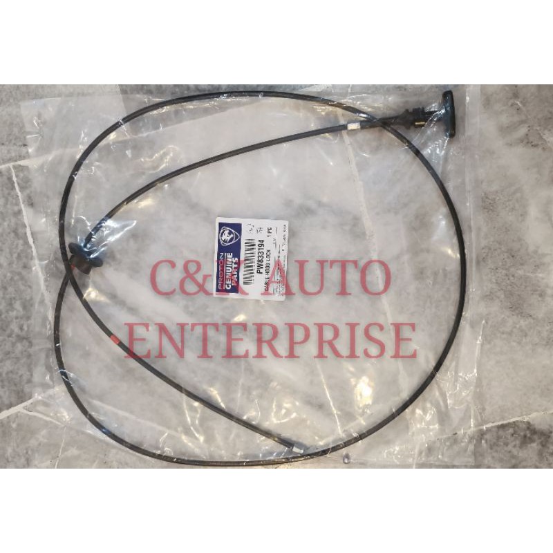 PROTON GEN 2 PERSONA OLD FRONT BONNET CABLE WITH HANDLE ORIGINAL ...