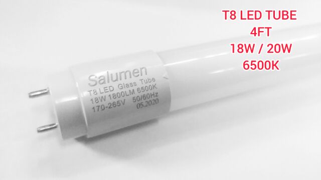 T8 LED GLASS TUBE 18W / 20W / 4FT / 6500K | Shopee Malaysia