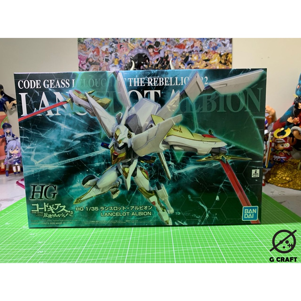Suzaku Kururugi - BANDAI - HG 1/35 LANCELOT ALBION | Shopee Malaysia