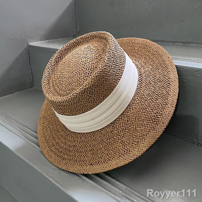 ﹉Topi pelindung wanita musim panas matahari jaring besar merah ...