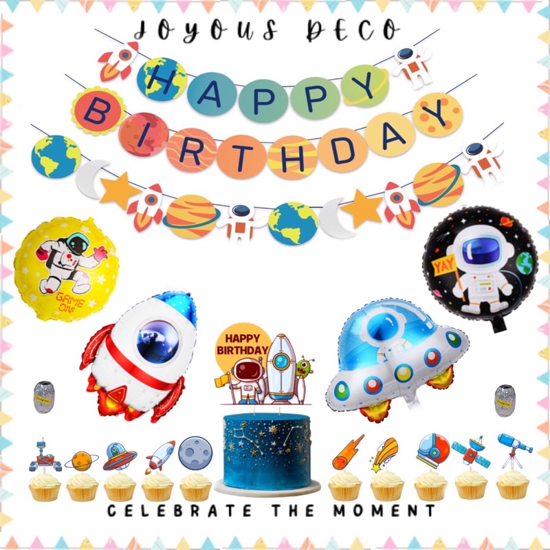 NASA Astronaut Space UFO Alien Galaxy Kids Angkasawan Planet Cute ...