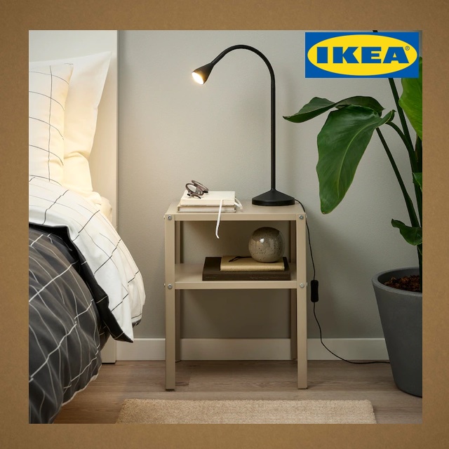 IKEA KNARREVIK Bedside table, 37x28cm | Shopee Malaysia