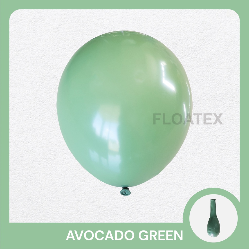 Floatex 3.2g 12 Inch 10pcs High Quality Matte Latex Colorful Balloon ...