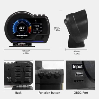 P6 OBD Gauge Meter OBD2 Meter OBD+GPS P6 OBD2 DIGITAL METER for PROTON ...