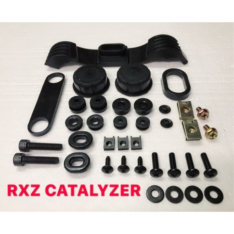 Body Cover Screw Skru Cover RXZ Catalyzer Complete Set Catalite Yamaha ...