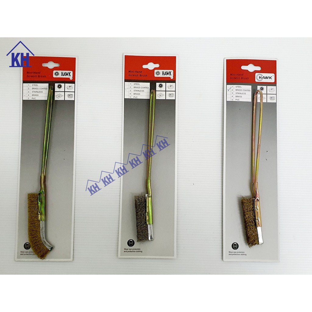 HAWK Mini-Hand Scratch Brush / Saiz Kecil Berus Gosok/ Mini 小的手抓刷 ...