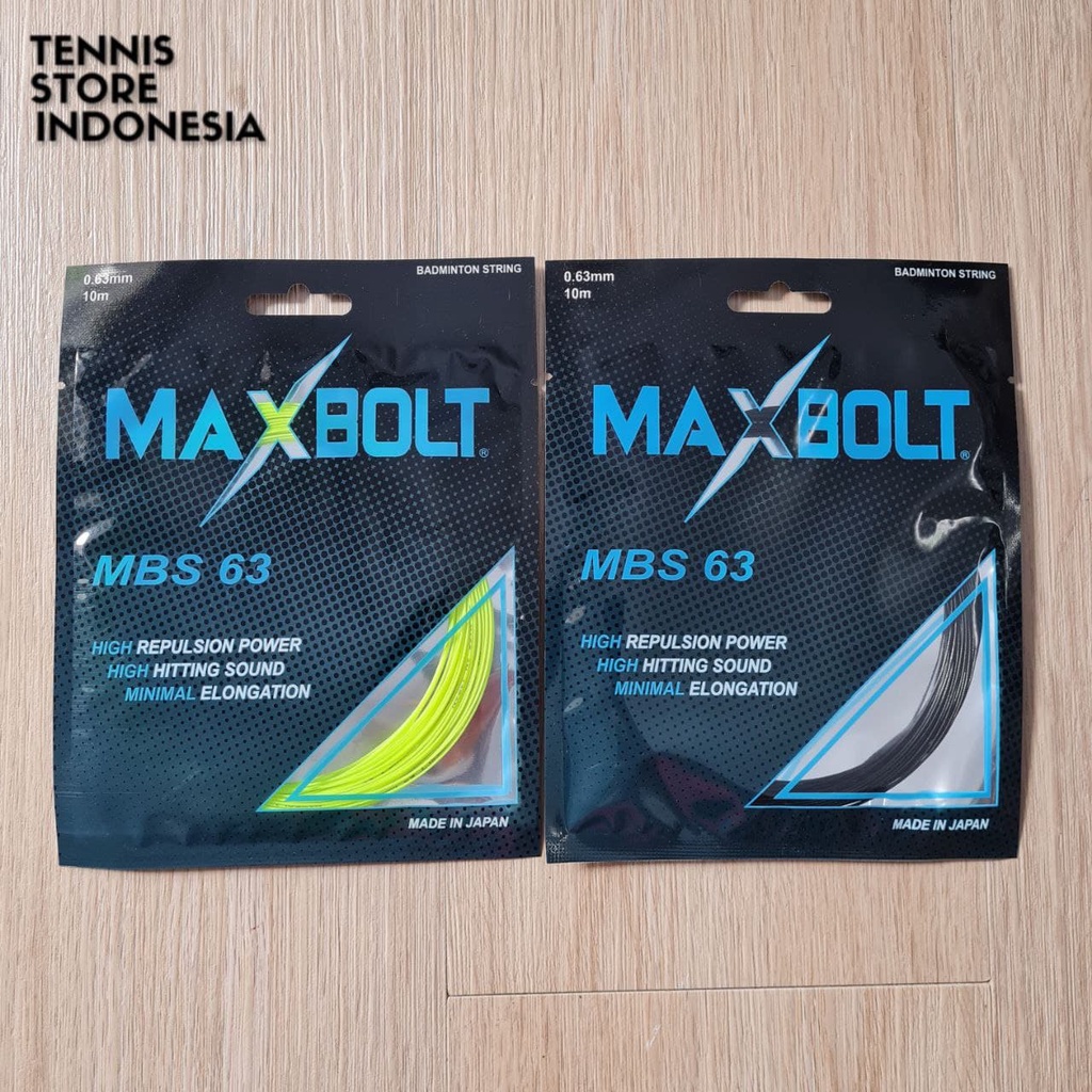 Maxbolt MBS 63 MBS63 Original (Badminton String / Badminton String ...