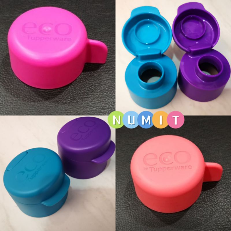 Tupperware Mini Eco Bottle Screw Cap Cover (310ml Cap=500ml Cap)/750ml ...