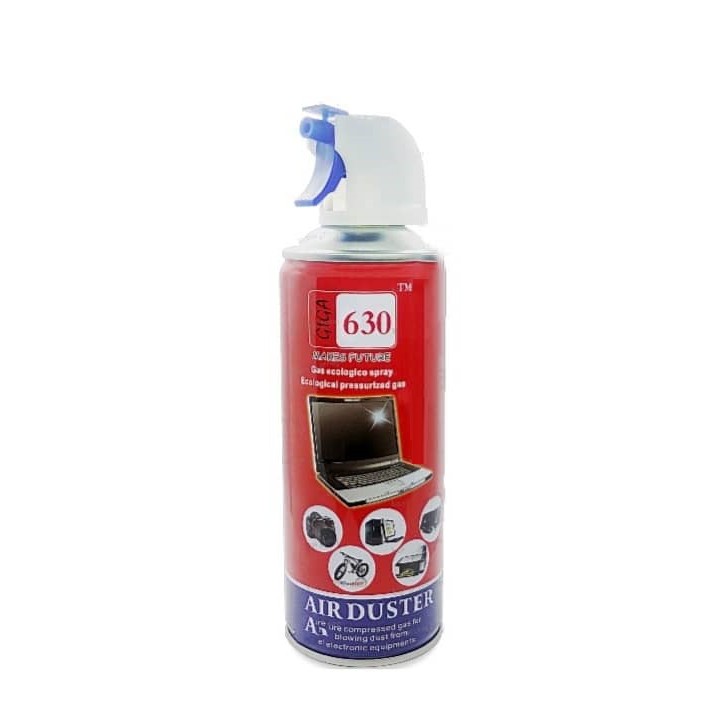 CLEANING COMPRESSED AIR DUSTER CANNED WITH NOZZLE 450ML - FOR ...