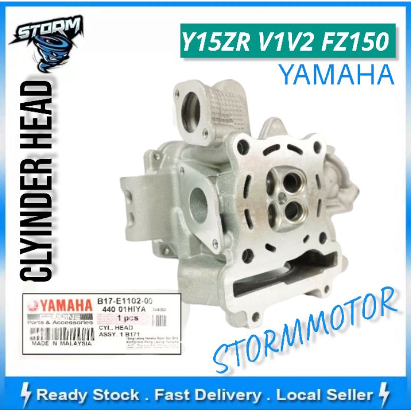 YAMAHA FZ150 Y15ZR V1 V2 ORIGINAL CLYINDER HEAD ASSY | Shopee Malaysia