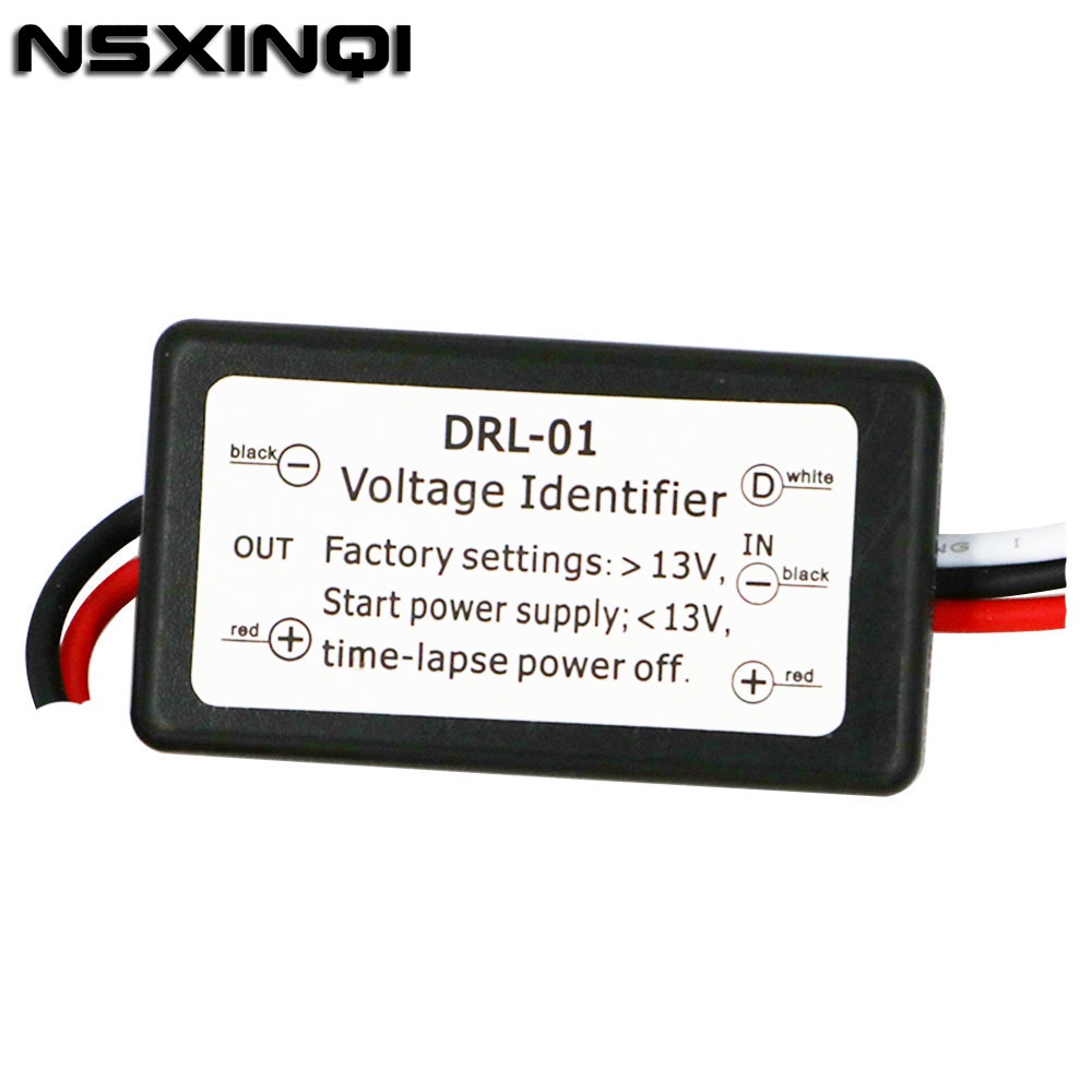 LED DRL Controller Voltage Identifier Auto Car LED Daytime Running Lights Controller Fog Light ...