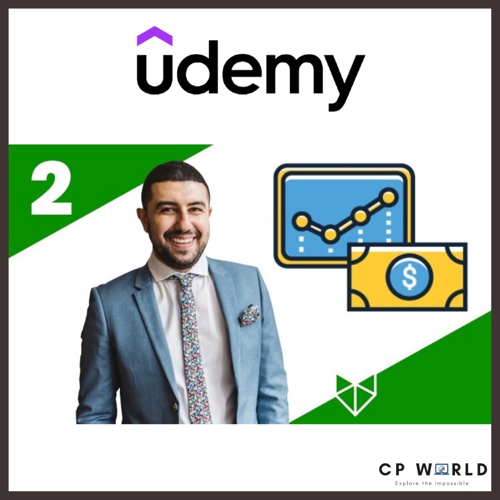 [𝗟𝗜𝗙𝗘𝗧𝗜𝗠𝗘 𝗖𝗢𝗨𝗥𝗦𝗘] Udemy Advanced Stock Trading Course Strategies Shopee Malaysia