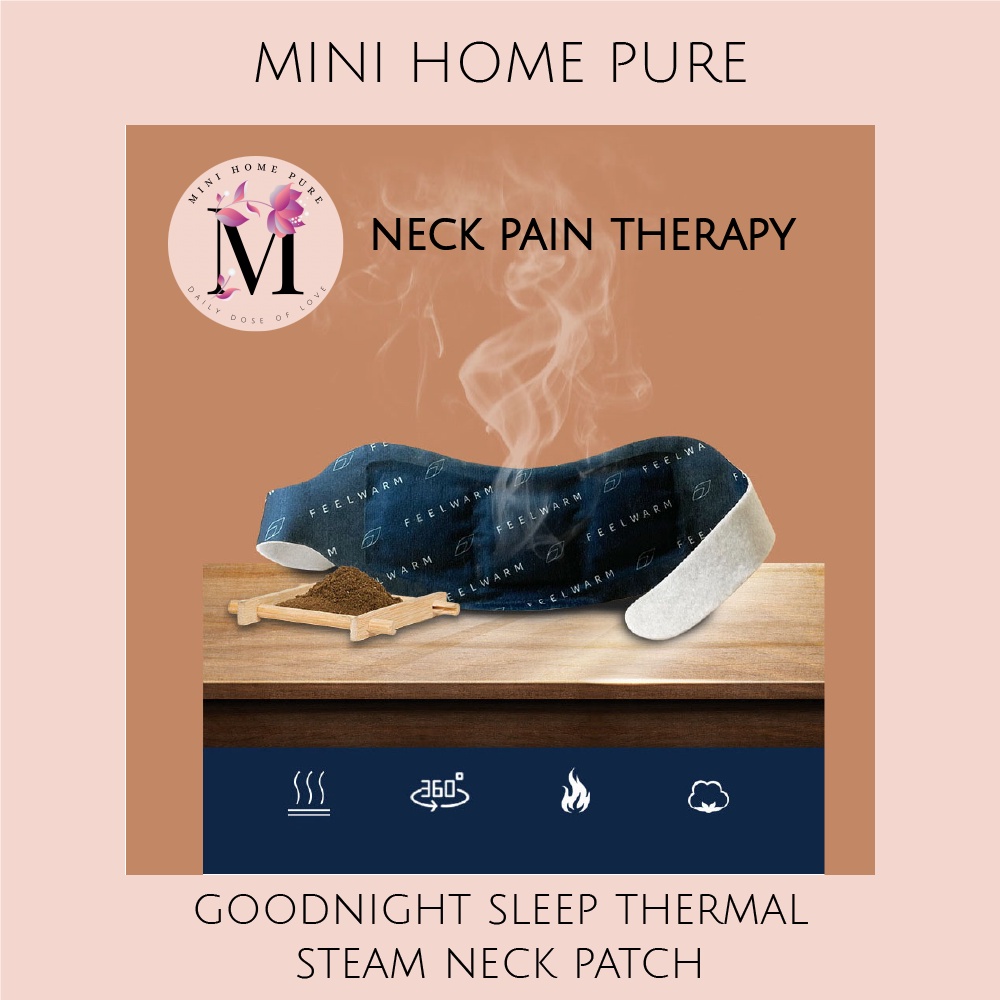 💕 READY STOCK 💕 Goodnight Sleep Thermal Steam Neck Patch Neck Pain ...