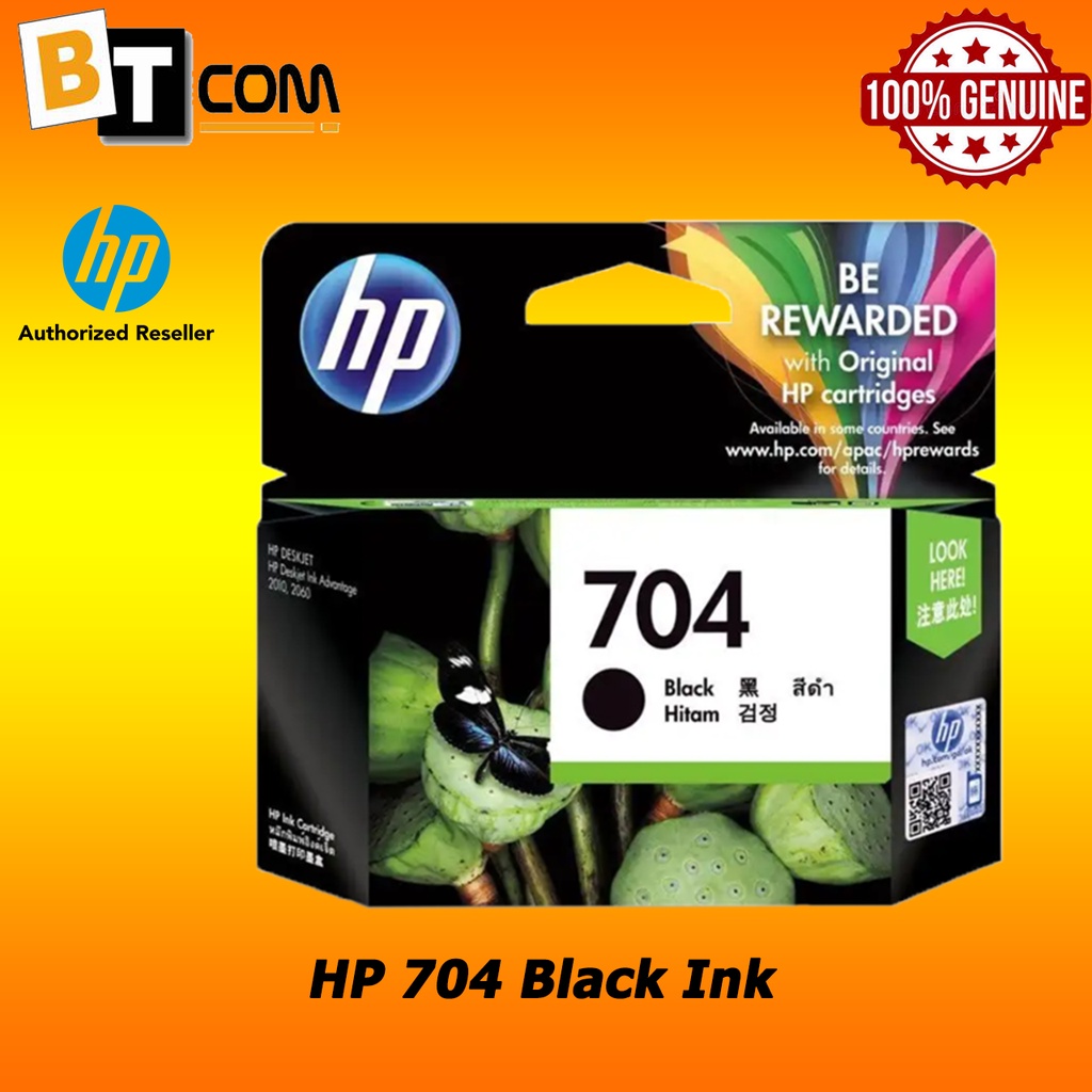 HP 704 Original Ink Cartridge CN692AA, CN693AA | Shopee Malaysia
