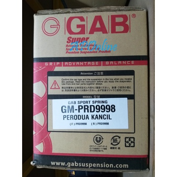 Original GAB SPORT SPRING (PERODUA) / MYVI / AXIA / BEZZA / ALZA / VIVA ...