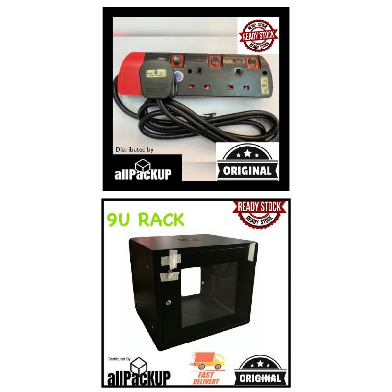 9U/U9 SERVER RACK CCTV 580X500X475mm | Shopee Malaysia