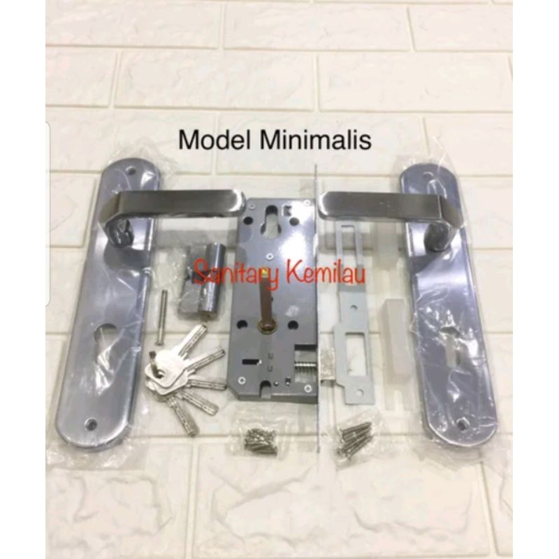 Door Handle Set - Nice House Door - Large Door Lock | Shopee Malaysia