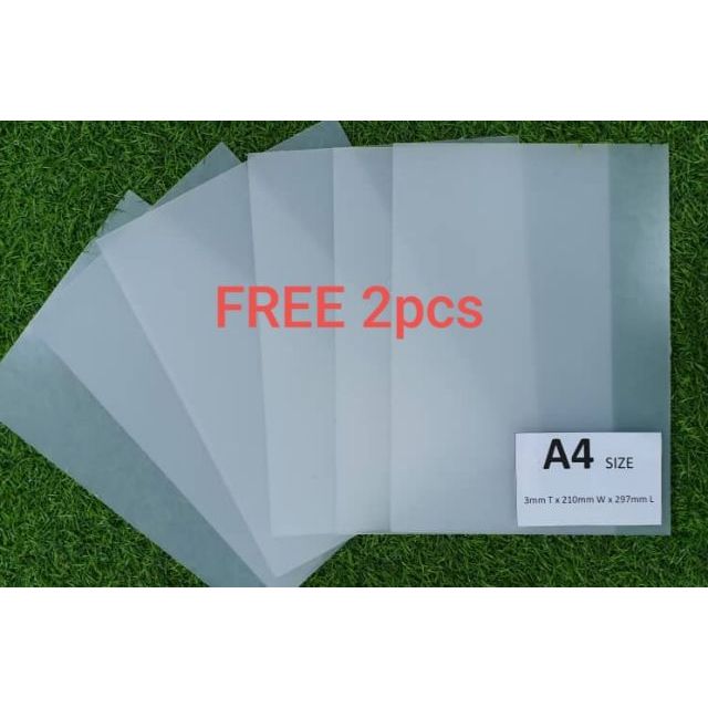 Plastic A4 Size 100% Polypropylene Material | Shopee Malaysia