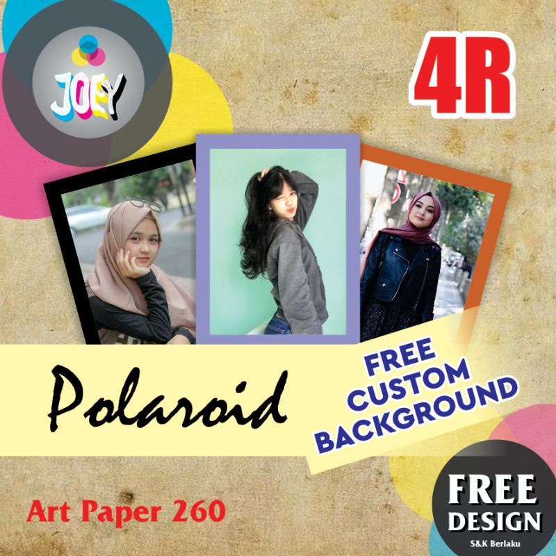 4R PHOTO/POLAROID PRINTING (FREE DESIGN) | Shopee Malaysia