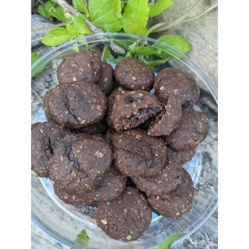 Premium Biskut oat chocolate /kuih raya | Shopee Malaysia