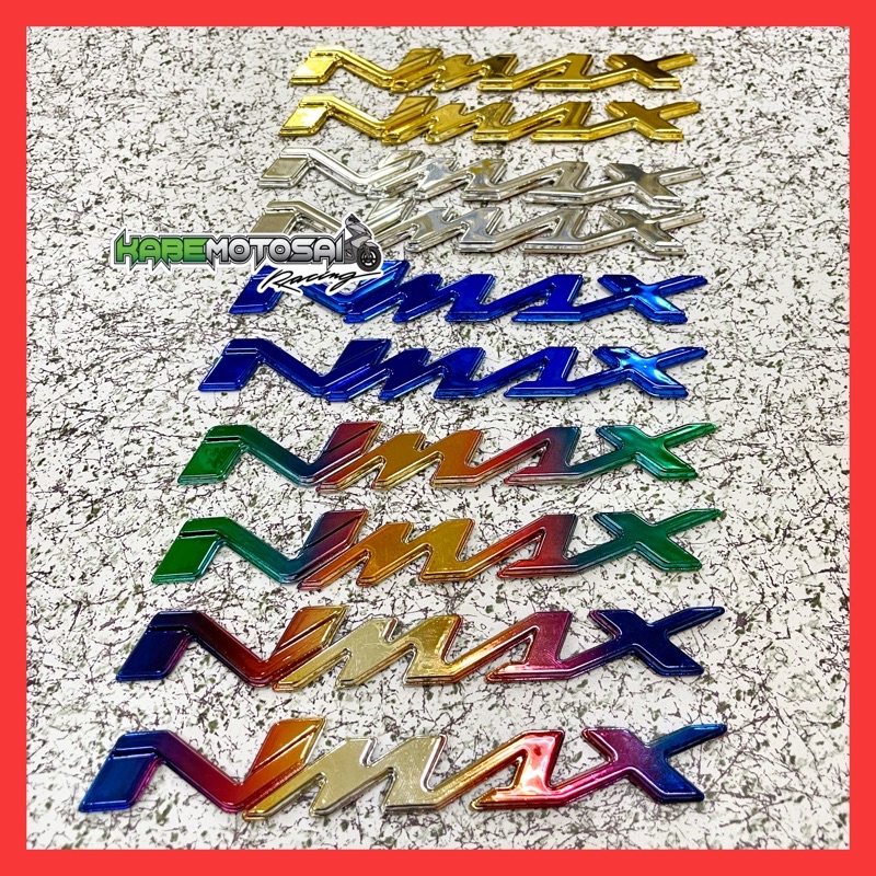 🏁 EMBLEM LOGO YAMAHA NMAX 🏁 EMBLEM STICKER NMAX155 | Shopee Malaysia