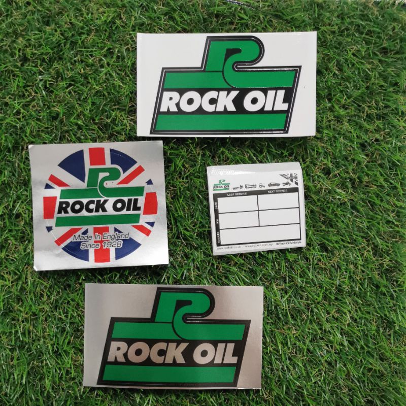 Rock oil Logo Sticker | Shopee Malaysia