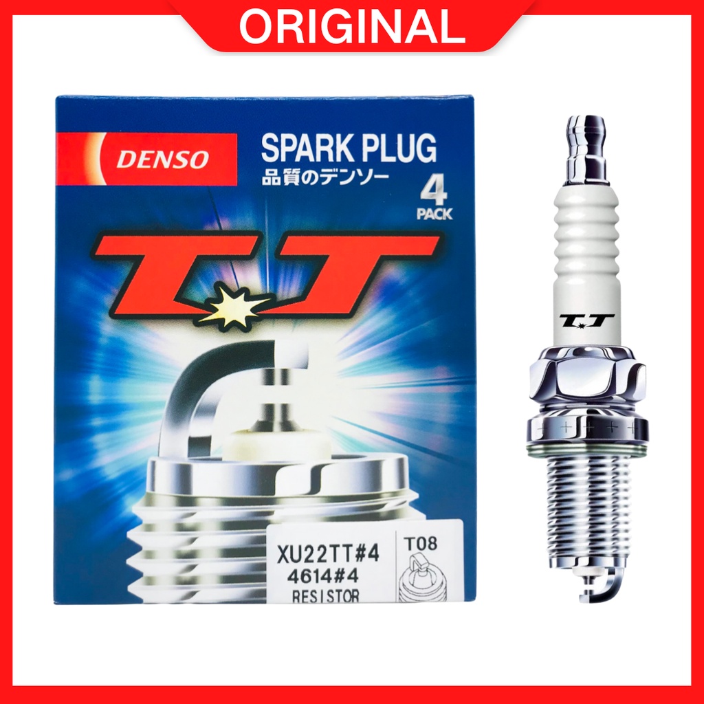 XU22TT DENSO Nickel TT Spark Plug For Perodua Alza ,Myvi Lagi Best ...